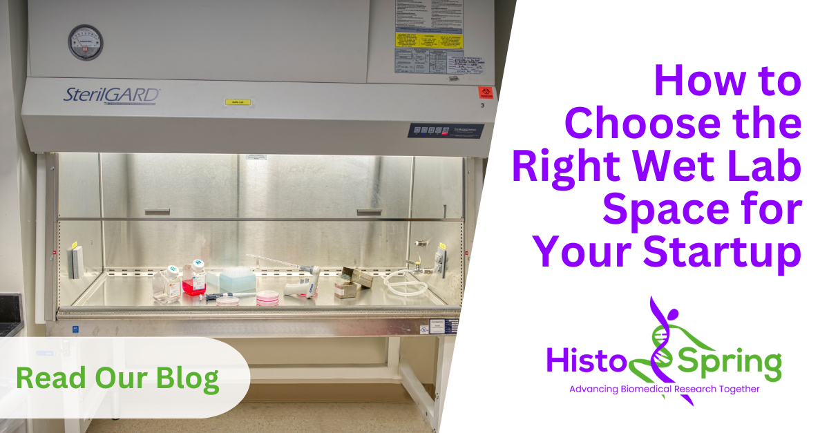 How to Choose the Right Wet Lab Space for Your Startup